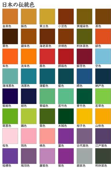 色々 な 色 の 名前