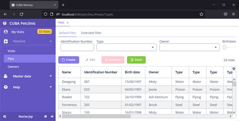 datagrid horizontal scrollbar visibility cuba platform