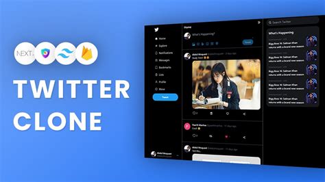 build a twitter clone with next js nextauth firebase context api
