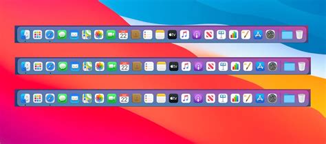 can i show the dock on all screens on mac using dock on different