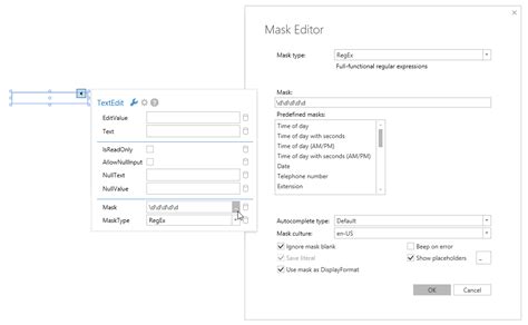 masked input wpf controls devexpress documentation