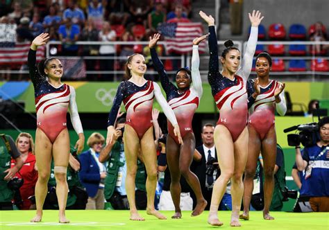 Usa Womens Gymnastics Teams Over The Years Yahoo Sports