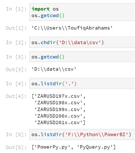 load files in a folder using python data ideas