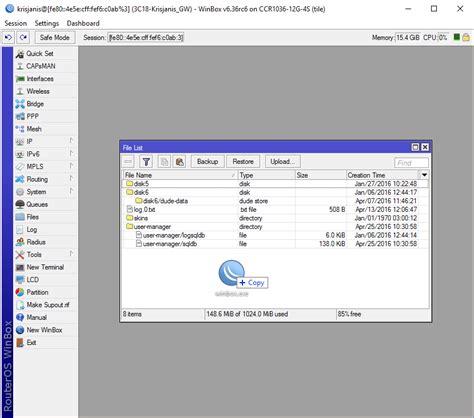 Manual Winbox Mikrotik Wiki