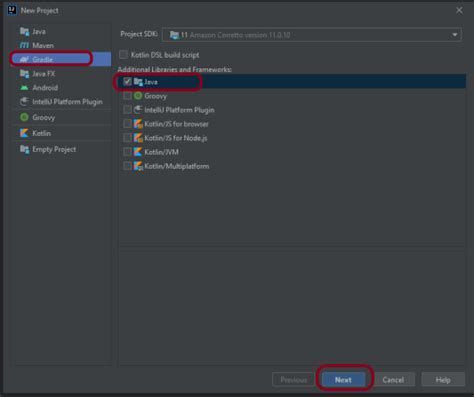 how to create gradle project in intellij qa automation