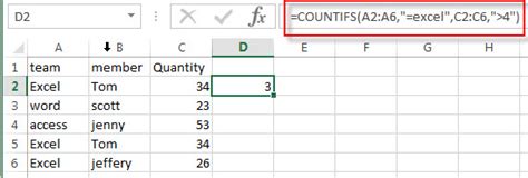 excel countifs function free excel tutorial