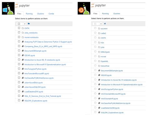 sample programs and ml walkthroughs azure data science virtual machine