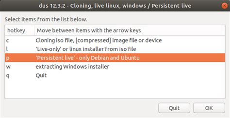 create persistent live usb using mkusb on ubuntu ostechnix
