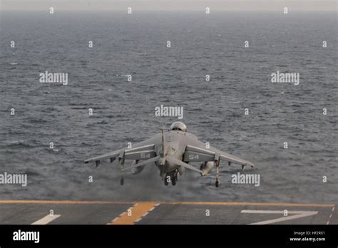 An Av 8b Harrier Jump Jet From Marine Medium Tiltrotor Squadron 365