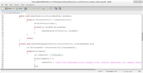 object oriented html in asp part 07 using postgresql to improve