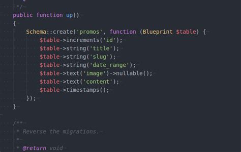 larachat articles laravel generate model from database table