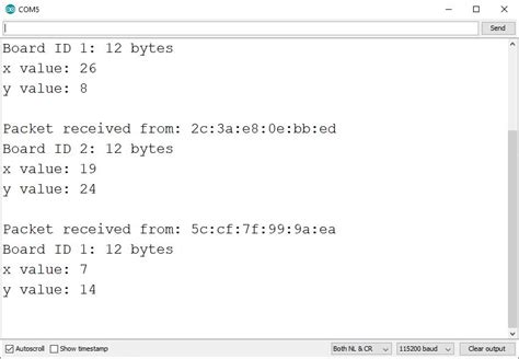 esp now receive data from multiple esp8266 boards many to one