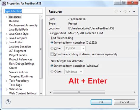 16 eclipse shortcut keys for workspace and project