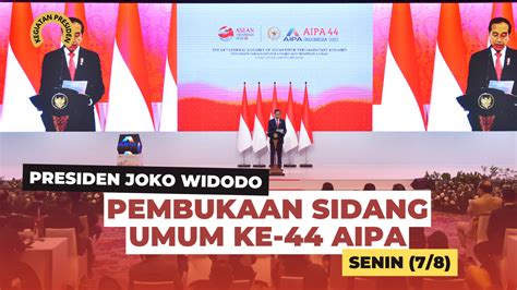 Sekretariat Kabinet Republik Indonesia Sambutan Presiden Jokowi Pada