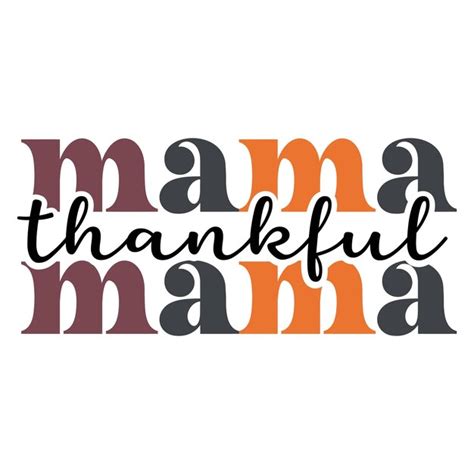 Premium Vector Thankful Mama Svg Fall Svg Autumn Svg Design
