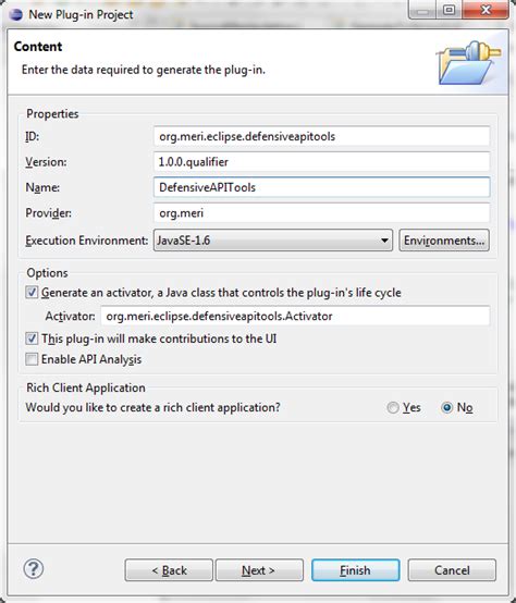 writing eclipse plugins tutorial part 1 java code