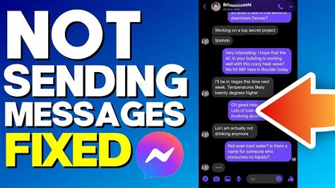 Couldnt Send Message In Messenger How To Fix Message Not Sending