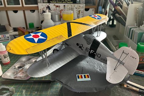 1 32 Boeing F4b 4 Finished Big In Japan Classic Japanese Kits