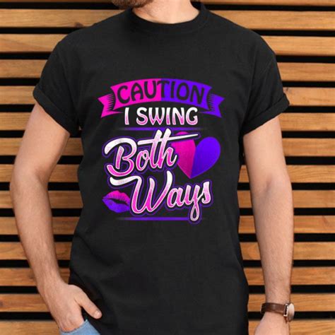 Bisexual Pride Bi Lgbt I Swing Both Ways Lgbtq Shirt Hoodie Sweater