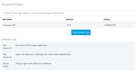 generate api wizard integral zone product documentation