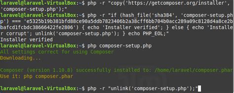 step 4 install composer and laravel stacie farmer endlessly learning