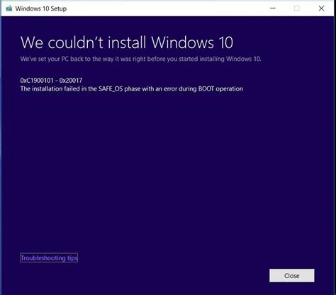 winload efi error during creator s update error