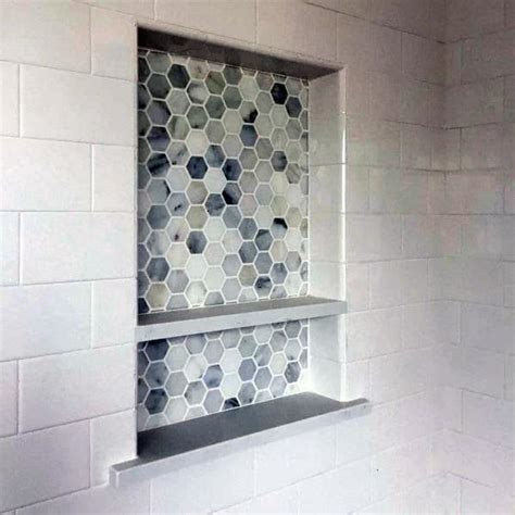 Top 70 Best Shower Niche Ideas Recessed Shelf Designs