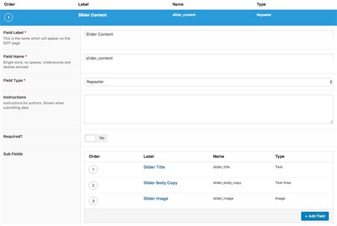 javascript advanced custom fields acf pro slick slider