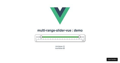 multi range slider vue demo forked codesandbox