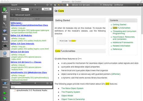 broken documentation formatting qt assitant stack overflow