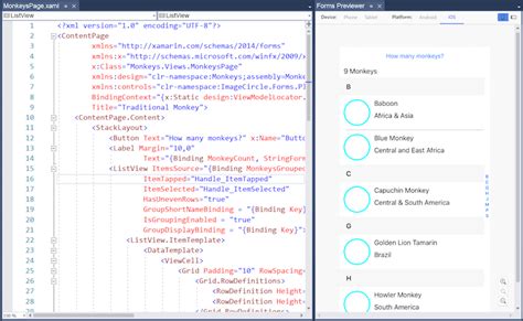 【xamarin forms】xamarin forms的xaml预览器——查看您输入的xamarin forms布局！ 阿里云开发者社区