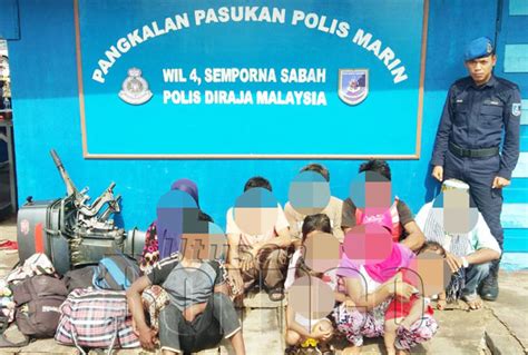 Ppm Patahkan Cubaan Lapan Migran Masuk Secara Haram Ke Semporna