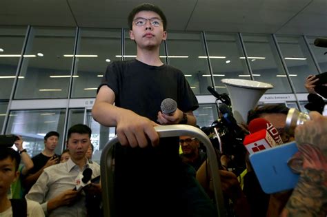 Pro Democracy Activist Joshua Wong Released From Hong Kong Prison