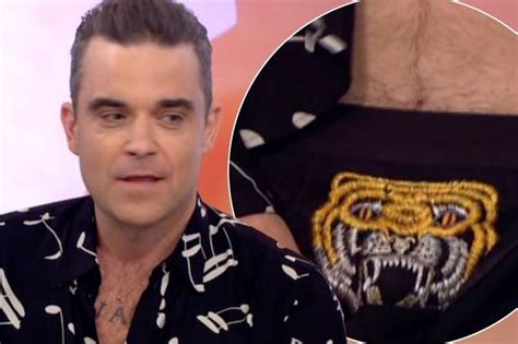 Robbie Williams Storms Loose Women Stage After Wife Ayda Field Says She