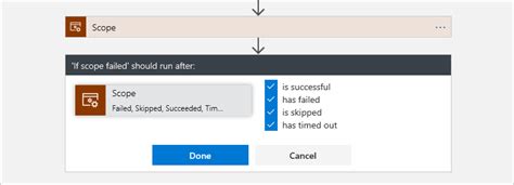 group and run actions by scope azure logic apps