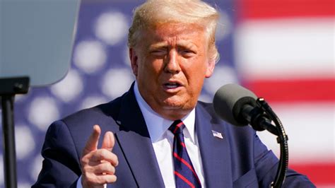 Trump Hits The Campaign Trail In Bidens Hometown In Battleground