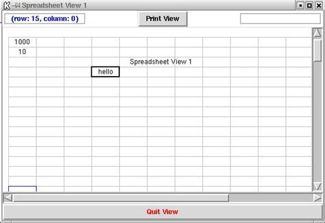 spreadsheetview