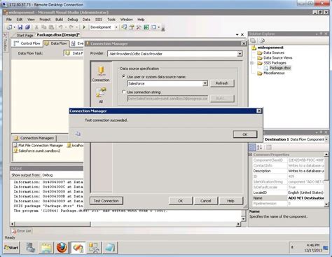 ssis salesforce odbc sources and targets for sql server i