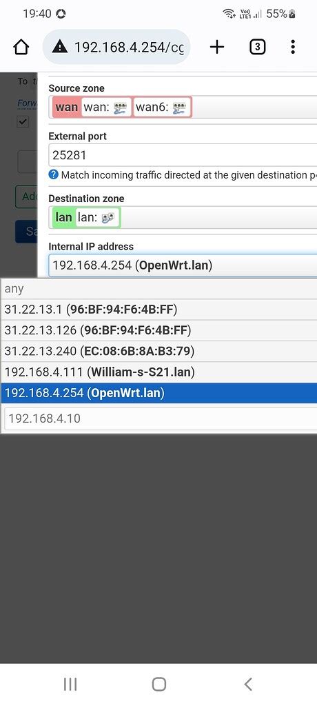 configure firewall port forwards installing and using openwrt