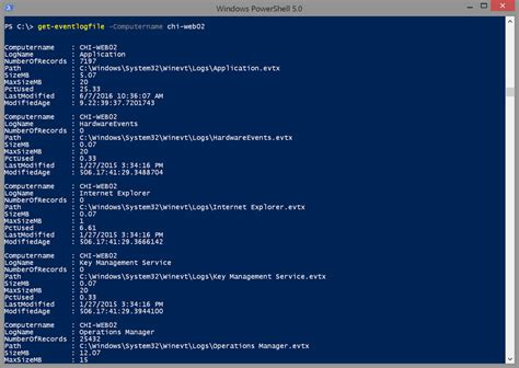 the cim ple way with powershell and event logs the