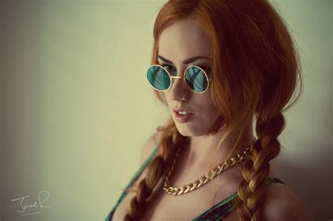 Model Hd Sunglasses Redhead Hd Wallpaper Rare Gallery