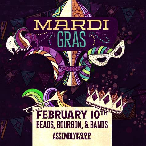 Mardi Gras Assembly Food Hall