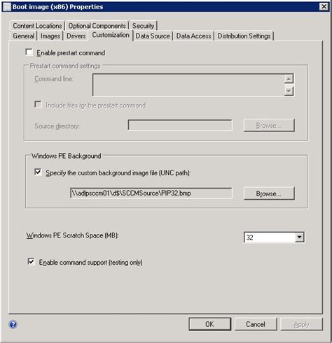 troubleshooting nic drivers in winpe for sccm 2012