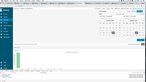 try to build a visualization and dashboard for displaying log kibana