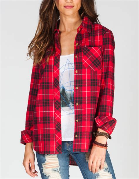 Womens Plaid Flannel Shirts Popsugar Fashion