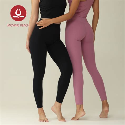 Moving Peach Yoga Pants For Women Compression Leggings Tights High