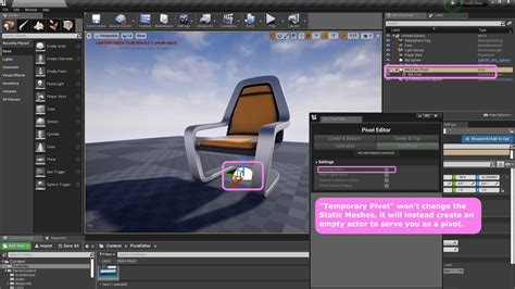 pivot editor tool in blueprints ue marketplace