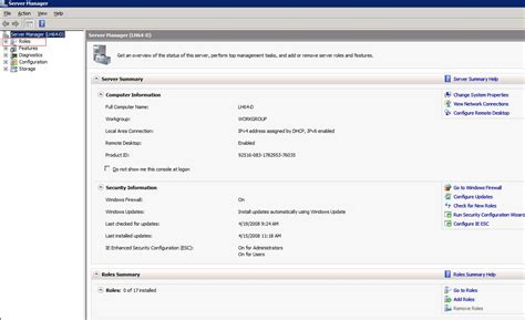 how to install and configure microsoft iis 7 on microsoft server 2008