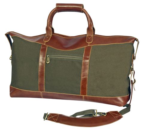 Leather And Canvas Duffle Bag Paul Smith