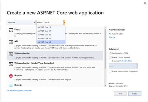 asp core 5 0 released with performance bump and a bunch of